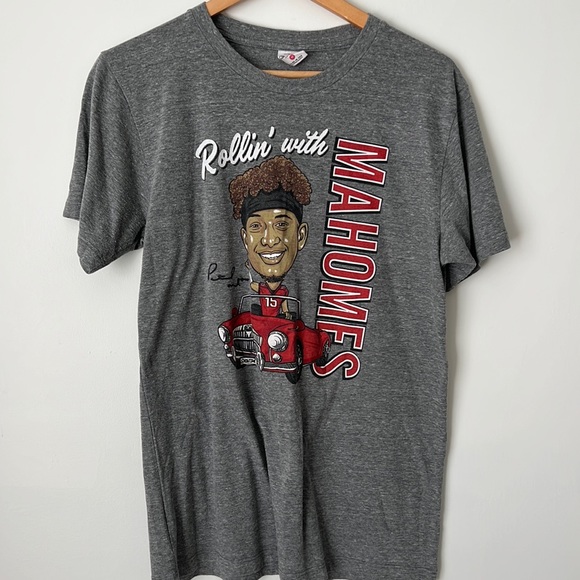 vintage charlie hustle | Shirts | Rolling With Mahomes | Poshmark